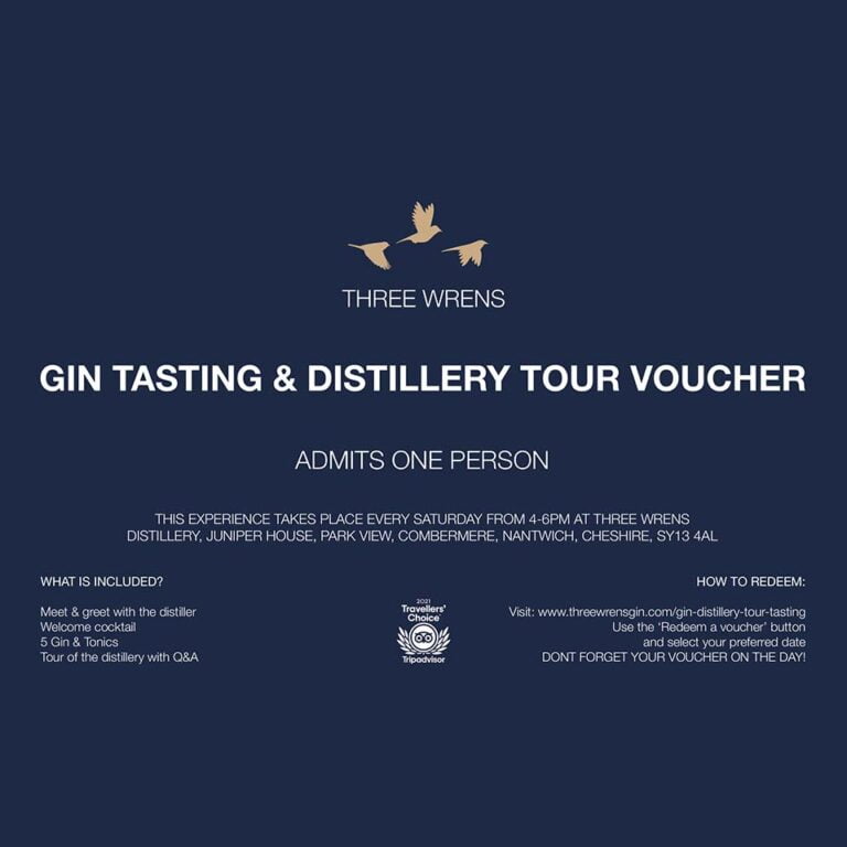 Gin Tasting Box by Three Wrens Gin