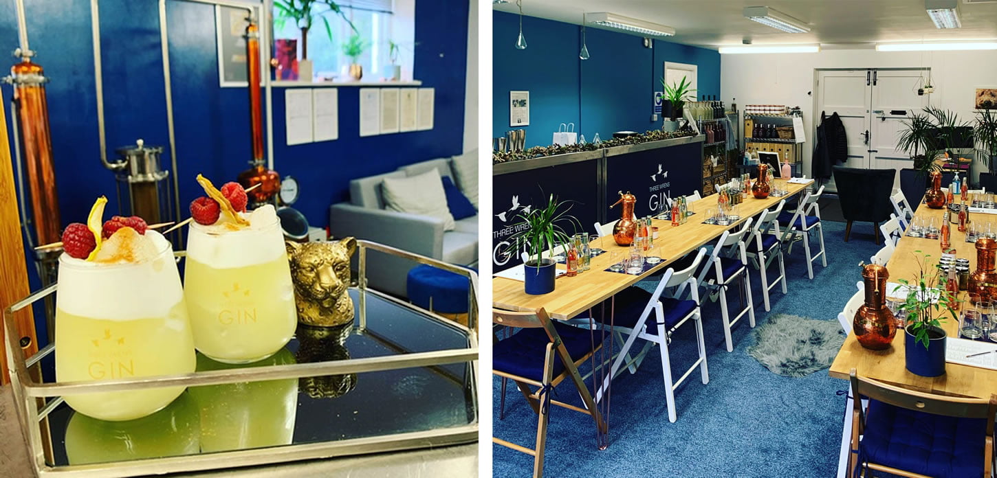 3 Wrens Distillery Tours - Three Wrens Gin
