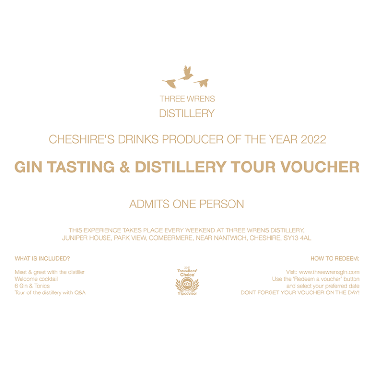 Luxury Gin Tasting Box | Three Wrens Gin